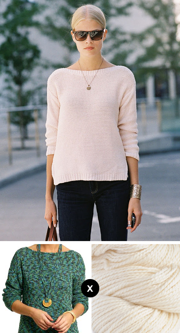 Knit the Look: Franziska Frank's easy summer tunic - KT's Slow Closet